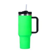 China Quencher 40oz With Handle Stanless Steel Vacuum Seal Tumbler for sale
