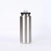 China 18 Oz Bottle Vacuum Insulated Stainless Steel Water Bottle With Chug Cap Ice Pink for sale