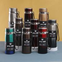 China Tumbler, Vaccum Insulated Stainless Steel Tumbler 1000ml Insulated Thermal Bottle Large Vacuum Double Insulation Cup Portable Sports Bottle For Hot Cold Drinks Sport Gym Bike for sale