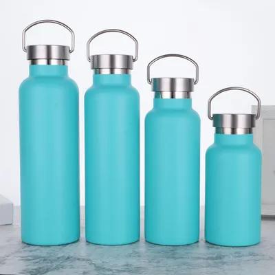 China Stainless Steel Vacuum Insulated Water Bottle 34/25/20/17/12 oz For Hot And Cold Drinks Double Walled Leak Proof for sale
