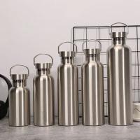 China Gradient Stainless Steel Water Bottles 20 Ounce Vacuum Insulated Double Wall Travel Bottle With Leak Proof Lid Of Handle Metal Reusable Standard Mouth Flask Thermoses For School Hikers Gift for sale