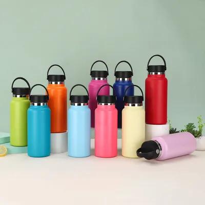 China Customizable Logo Stainless Steel Sports Cup with Handle Direct Drinking Thermal Insulation Unisex for GYM for sale