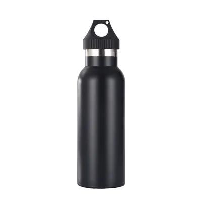 China 20oz Aluminum Water Bottles Bulk Reusable Water Bottles Lightweight Leak Proof Aluminum Sports with Twist Cap Buckle for Gym, Hiking, Cycling, Camping, Fishing for sale