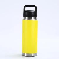 China Vacuum Insulated Tumbler Stainless Steel With Chug Cap 27 Oz Bottle Stainless Steel Thermos Cup Water Bottle Thermos For Men And Women for sale
