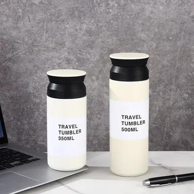 China Travel Tumbler 11.8 Fl Oz 350 Ml White Double Wall Vacuum Construction Heat And Cold Retention for sale