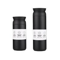 China 18/8 Stainless Steel BPA-Free Vacuum Insulated Water Bottle 20.3 Oz Arctic Wolf White for sale