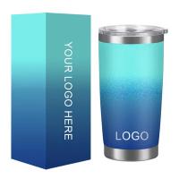 China 20 Oz Stainless Steel Double Wall Vacuum Vasos Travel Cup Tumbler Thermal Coffee Mug Cup With Lid for sale