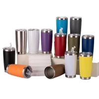 China Factory Insulated Stainless Steel 20 Oz Travel Drink Cup Coffee Glass Small Water Bottle for sale