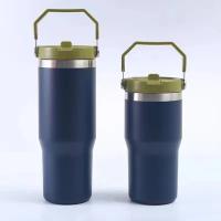 China 30oz Tumbler With Straw Lid Vacuum Sealed Insulated Cup Reusable Stainless Steel Water Bottle Trave For Water, Iced Tea Or Coffee for sale