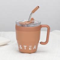 China Office and Home Essential Stainless Steel Insulated Mug / Tumbler with Lids and Straws Direct Drinking or Straw Option for sale