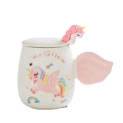 China Ceramic Unicorn Mug with USB Heating Base 300ml for sale