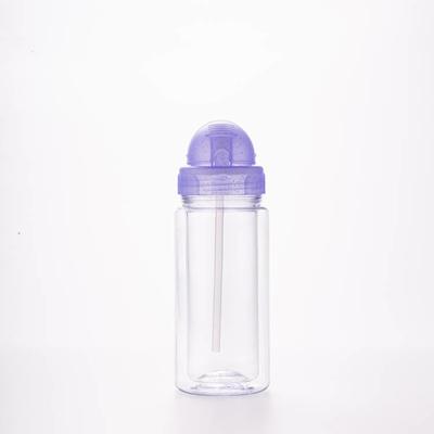 China New Double-layer Children's Plastic Water Bottle For Outdoor for sale