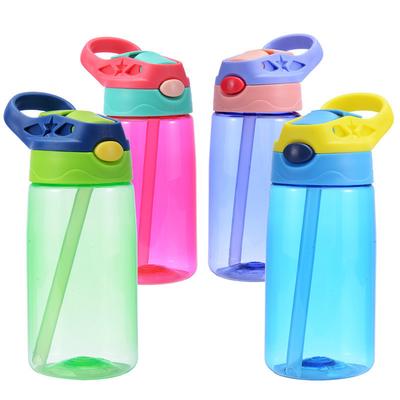 China Children's Creative Little Handsome Plastic Cups Outdoor Sports Water Bottles Cartoon Gift Cups Customizable GRS Certified for sale