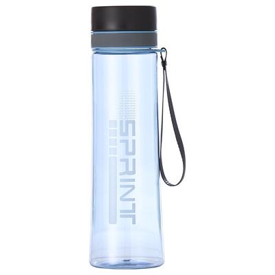 China Customized Logo Lightweight Plastic Travel Water Bottle Outdoor Sports Water Bottle 500ml/650ml/750ml/1000ml/1200ml With Rope Multifunctional Multipurpose for sale