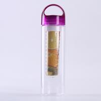 China Leakproof 700ml 800ml Water Bottle Custom Print BPA Free Insulated Fruit Infuser Water Bottle 32 Oz Perfect For Outdoors Travel Easy To Clean & Assemble for sale