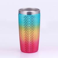 China Bling Diamond Screw Lids Personalized Glitter Plastic Water Bottle 20 Oz Reusable Water Bottle Customized Logo Great Studded Tumbler Choose for sale