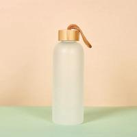 China Premium 500ml 750ml Glass Water Bottle Custom Sports Drink Bottles With Silicone Sleeve Stylish And Practical  For Any Indoor And Outdoor Daily Activities for sale