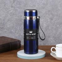 China Insulated Cup With 316 Thickened Stainless Steel Inner Liner, Vacuum Double-layer Portable Lifting Strap Car And Outdoor Sports Water Bottle for sale