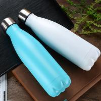 China Customizable 304 Stainless Steel Vacuum Insulated Cup With Large Capacity For Outdoor, Car And Sports Use - Coca-Cola Bottle Style For Cross-border And European/American Markets for sale