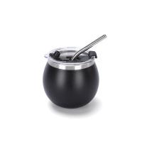 China Cross-border Amazon 304 Stainless Steel Insulated Cup Mini Brazilian And Argentine Eggshell Cup Outdoor Portable Mate Cup for sale