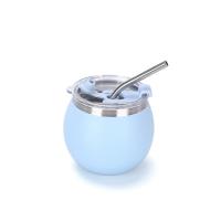 China Cross-border Amazon 304 Stainless Steel Insulated Cup Mini Brazilian And Argentine Eggshell Cup Outdoor Portable Mate Cup for sale