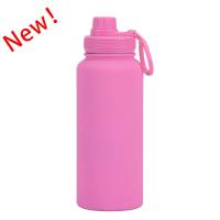 China Cross-border Sports Water Cups 304 Stainless Steel Insulated Flask Outdoor Portable Large-capacity Bottles Wholesale for sale