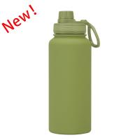 China Cross-border Sports Water Cups 304 Stainless Steel Insulated Flask Outdoor Portable Large-capacity Bottles Wholesale for sale