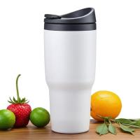 China Keep Your Drinks at the Perfect Temperature with Our Vacuum Insulated Plastic Tumbler and Slide Closure Lid for sale