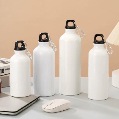 China Customized cross-border new thermal sublimation sports water bottle large-capacity outdoor cycling and mountaineering water flask for sale