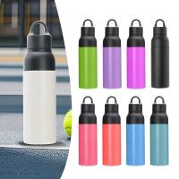 China New Cross-border 304 Stainless Steel Insulated Cup One-click Opening Insulated Water Cup Car Sports Outdoor Water Cup 500ml for sale