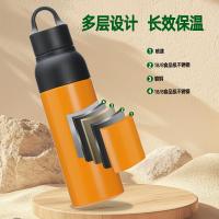 China New Cross-border 304 Stainless Steel Insulated Cup One-click Opening Insulated Water Cup Car Sports Outdoor Water Cup 500ml for sale