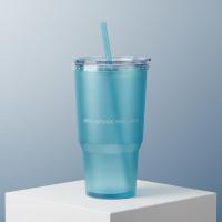 China Reusable Multipurpose Plastic Tumbler Vacuum Insulated Durable Lightweight Suitable for Office Outdoor Travel and Events for sale