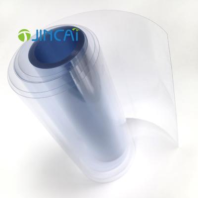 China JINCAI Transparent PVC Rigid Sheet Roll for Food Packaging Bending 0.2mm Thickness for sale