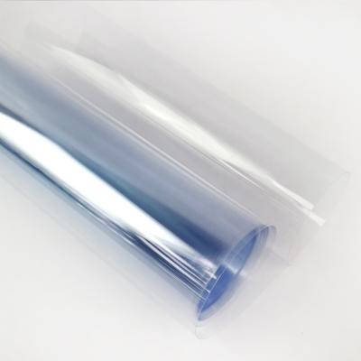 China Transparent PVC Rigid Sheet Roll 0.2mm Waterproof Plastic for Stationery for sale