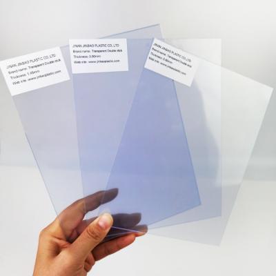 China JINCAI new materials pvc rigid sheets solid polypropylene waterproof 4x8 clear transparent pvc sheet for sale