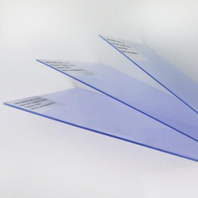 China JINCAI Clear Rigid PVC Sheet 0.5mm Thickness for Clothing Template Making for sale
