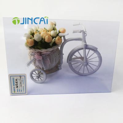 China JINCAI Super Transparent PVC Binding Cover A4 Size 0.2mm Thick for Book Covering for sale