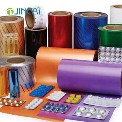 China JINCAI Medical Grade Rigid PVC Film 0.25mm Thickness for Pharmaceutical Blister Packaging for sale