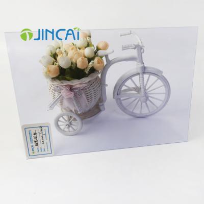 China Clear PVC Rigid Sheet 4x8 Feet Thin Film Transparent Plastic Extruded Sheet for Packaging for sale