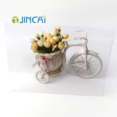 China JINCAI 250 Micron Transparent PVC Rigid Sheet for High-End Decorative Box Packaging for sale