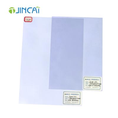 China JINCAI  250 Micron Thermoforming Plastic Transparent pvc sheet for sale