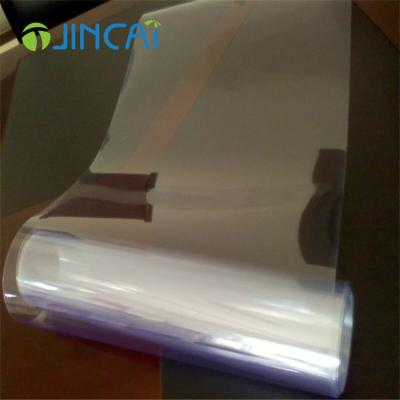 China JINCAI   Transparent Plastic PVC clear Sheet Roll For Vacuum Forming for sale