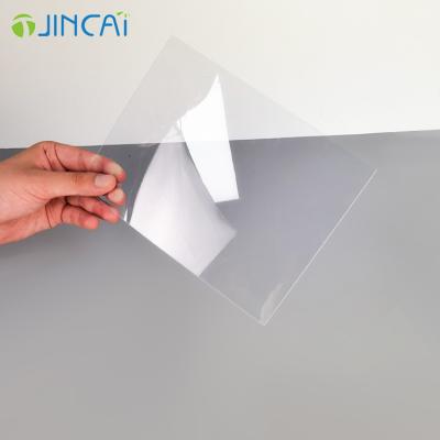 China Transparent Clear Rigid PVC Sheet for UV Printing 1220x2440mm for sale