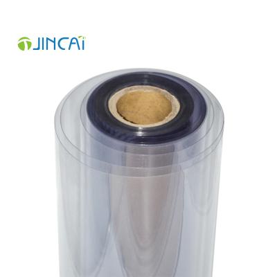 China JINCAI High Glossy Clear Rigid PVC Sheet 1mm 2mm Thickness for Industrial Use for sale