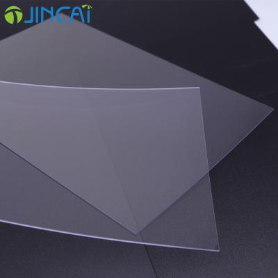 China JINCAI Milky White PVC Clear Plastic Sheet 300 Micron for Inkjet Printing for sale