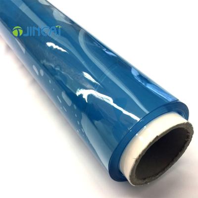 China JINCAI 2mm High Gloss Flexible PVC Film Clear Transparent Soft Plastic Sheet Matt Finish for sale