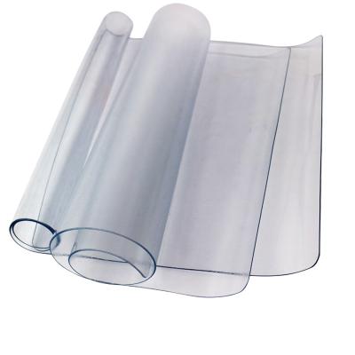 China JINCAI Custom Super Clear Flexible PVC Transparent Plastic Thin Film Roll 0.1mm Packaging for sale