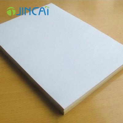 China JINCAI 0.4mm Rigid PVC Sheet Matt White Opaque Glossy Embossed for Playing Card Printing for sale