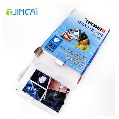China JINCAI 0.76mm Total Instant PVC Sheet Inkjet Printing for Menu ID Card Invitation Card for sale