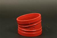 China 11.25° Grooved Pipe Connection Polished Ductile Iron Fittings for sale